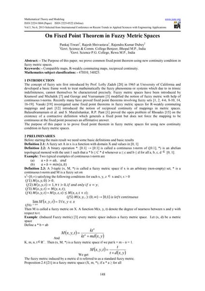 Fixed Point Theorem In Fuzzy Metric Space