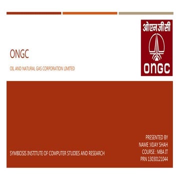 Ongc | PPTX