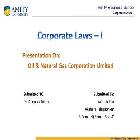 ONGC | PPTX