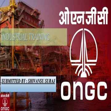 Ongc internship shivanshu | PPTX