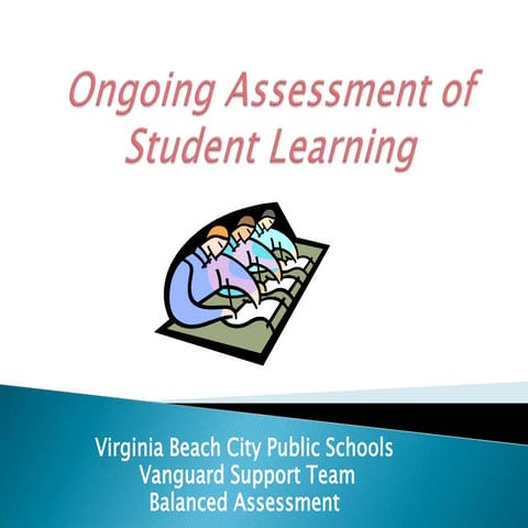 Ongoing assessment of student learning final 29 october 2010 | PPT