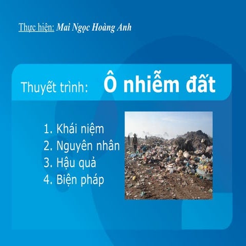 O nhiem moi truong dat | PPT