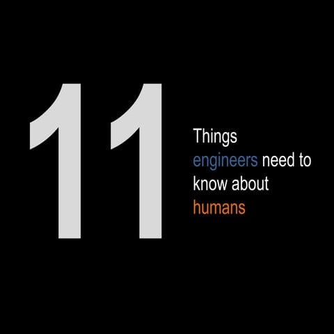11 things about humans | PPTX