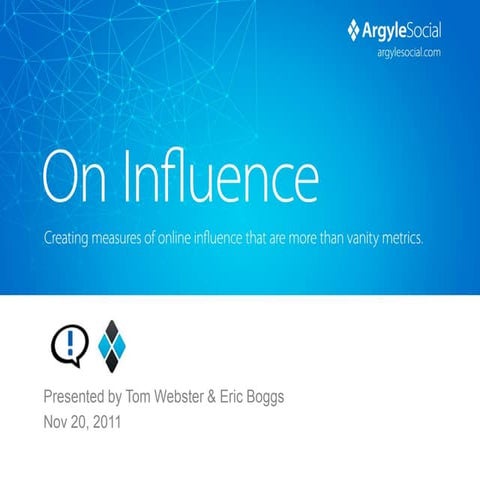 On Influence | PPTX