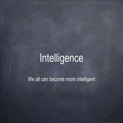 On Intelligence | PPTX