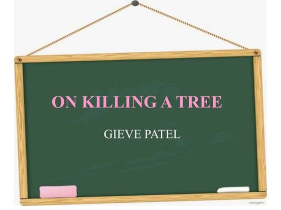 On killing a tree | PPTX