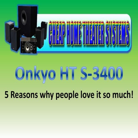 Onkyo HT-S3400 review | PPTX