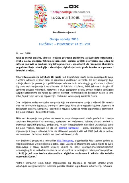 E razvoj saopstenje_za_medije_130325 | PDF