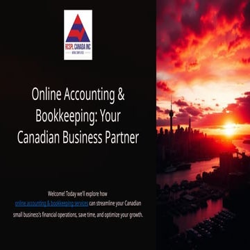 Online-Accounting-and-Bookkeeping-Your-Canadian-Business-Partner.pptx