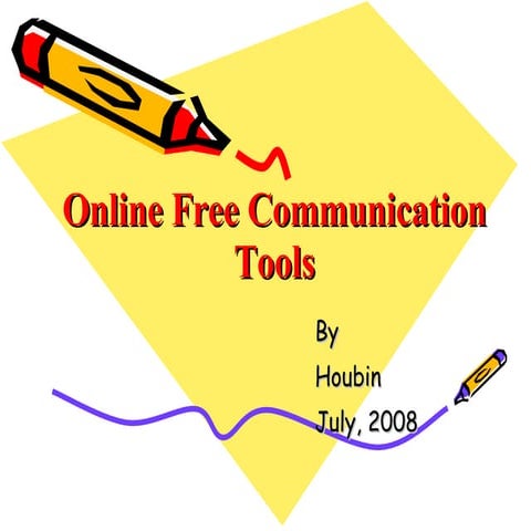 Online Free Communication Tools | PPT