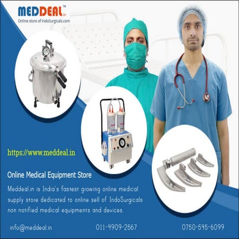 Online Medical Equipment Store | PPT