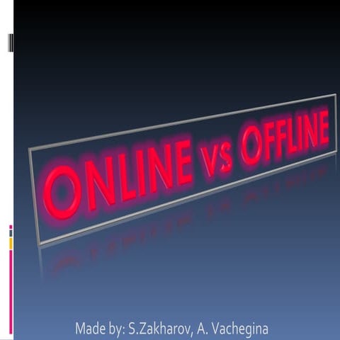 Online offline | PPT