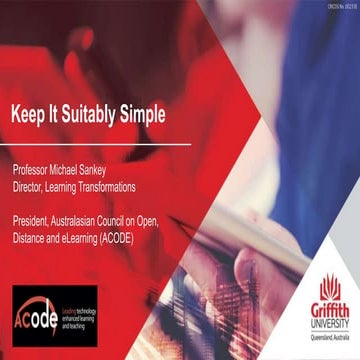 Keep It Suitably Simple | PPT