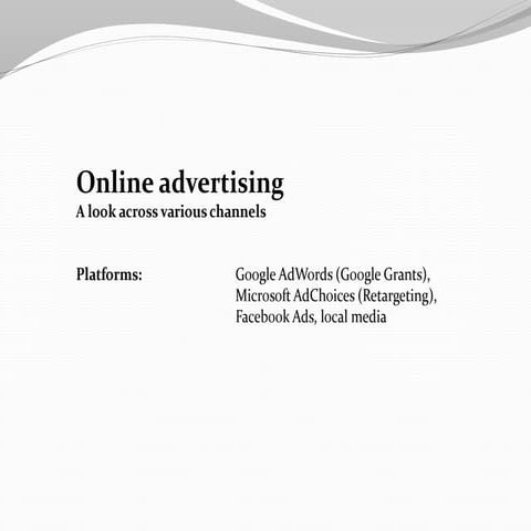 ALO: Online advertising | PDF