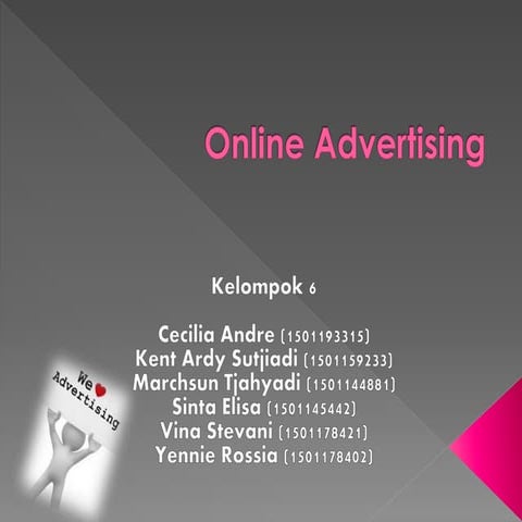 Online advertising | PPTX