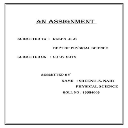 Online assignment final | DOC