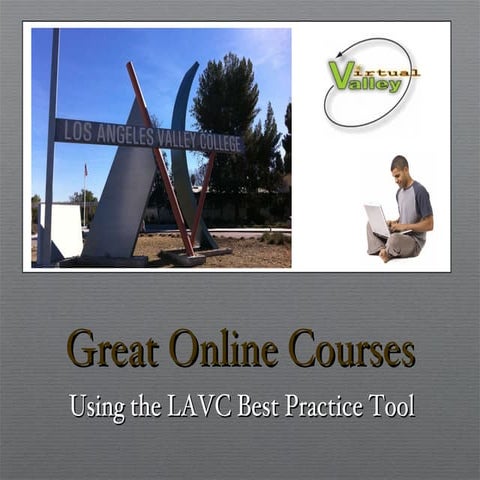 Online best practice presentation1 | PPT