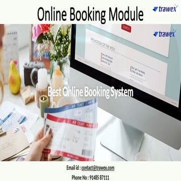 Online Booking Module | Online Travel API | Booking API | PPTX