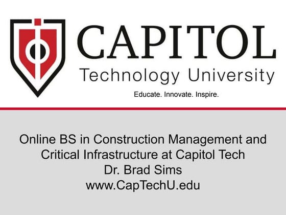 Capitol Technology University Leadership and Student Demographics | PDF