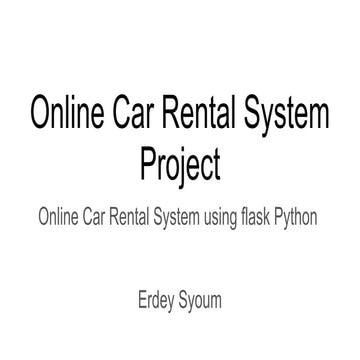 Online Car Rental System Presentation.pptx