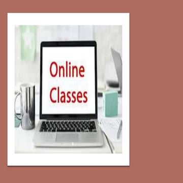 Online classes | PPTX