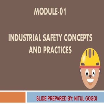 Industrial Safety Concepts and Practices | PPTX