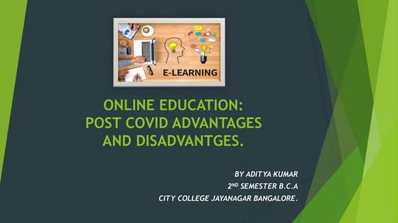 Online education | PPT