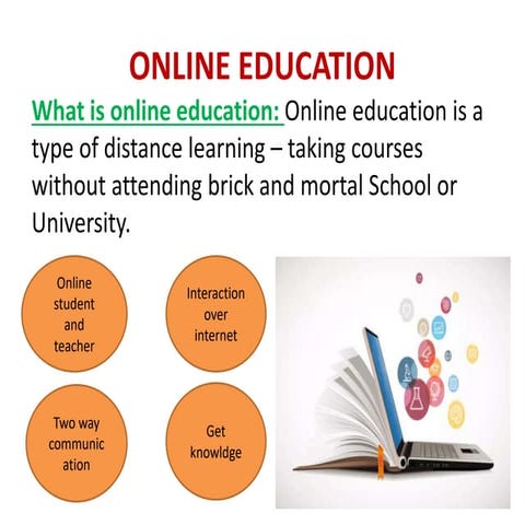 ONLINE EDUCATION.pptx read post post pos | PPT