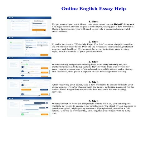 Online English Essay Help | PDF
