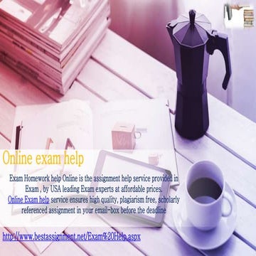 Online exam help | PPT