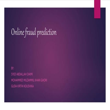 Online fraud prediction and prevention.pptx
