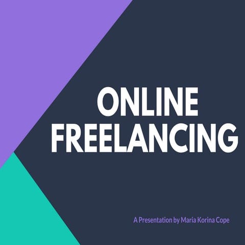 What is Online Freelancing? | PDF