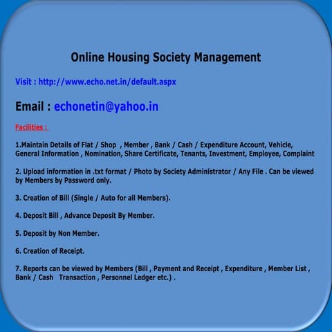 Housing society-management-software | PDF