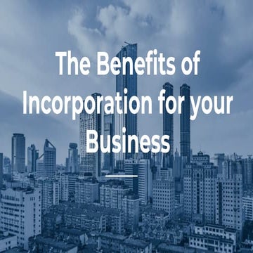 Online incorporation | PPT