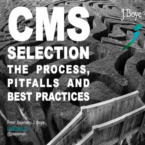 CMS selection: The process, pitfalls and best practices | PDF