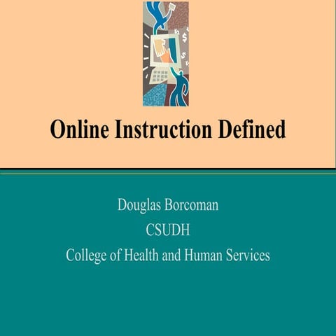 Online instruction defined | PPT
