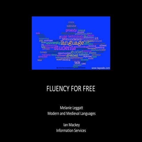Fluency for Free! | PPT