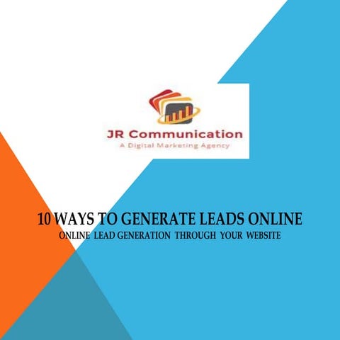 Online Leads Generation | PPTX