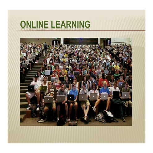 Online learning | PPT