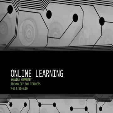 Online learning | PPT