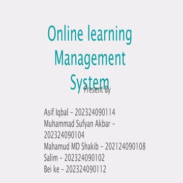 Online learning Management System as a project.pptx