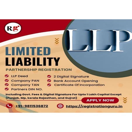 Limited Liability Partnership Registration in India | PDF