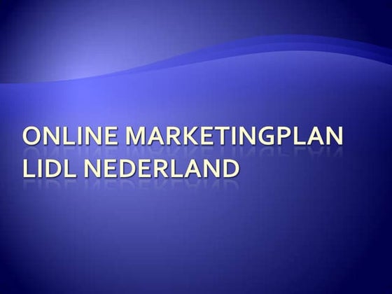 Lidl, begin | PPT