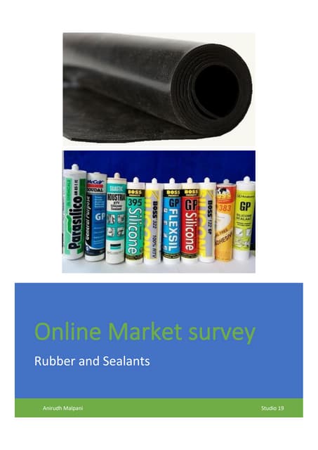 Rubber presentation slide | PPT