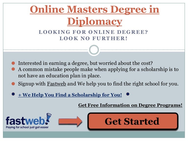 Online Masters Degree In Diplomacy online-masters-degree-in-diplomacy