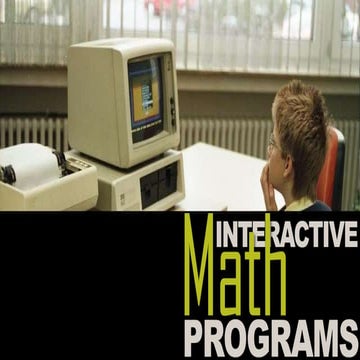 Online Math Programs | PPTX