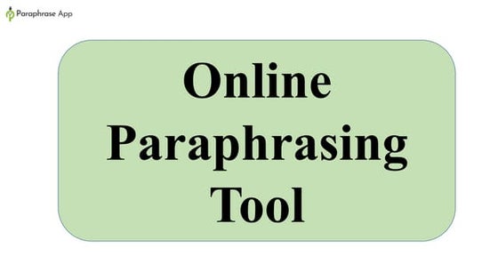 Best Free Paraphrasing Tool.pptx