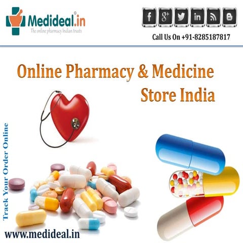 Online pharmacy and medicine store india | PPTX