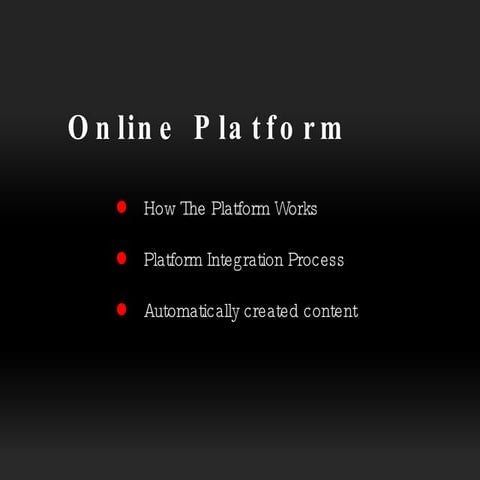 Online Publishing Platform 2009 Adrian Martin ppt | PPT | Business ...