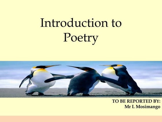 5th grade poetry unit | PPT